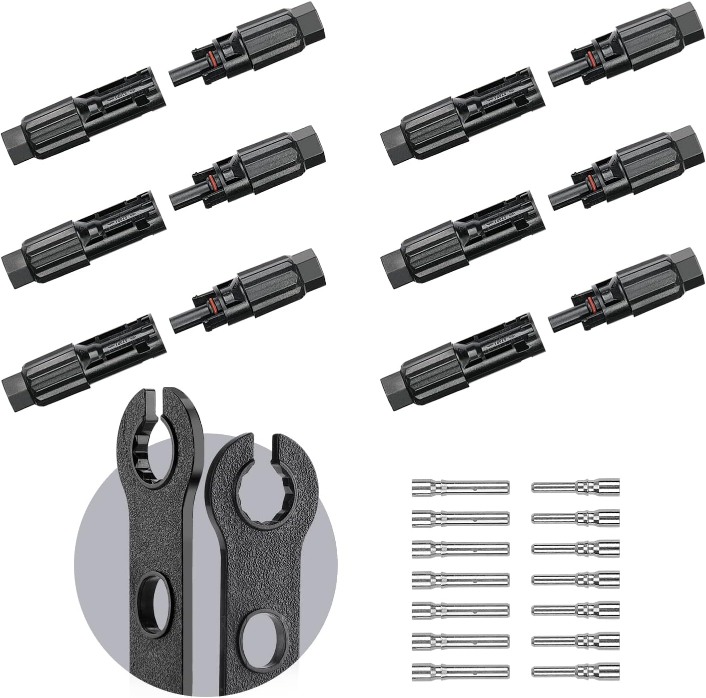 Solar Connectors for Solar Panels 12 PCS – BougeRV