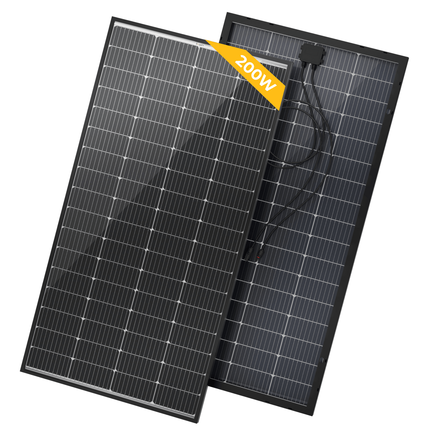 200 Watt Bifacial Solar Panel – BougeRV 200 Watt Bifacial Solar Panel – BougeRV